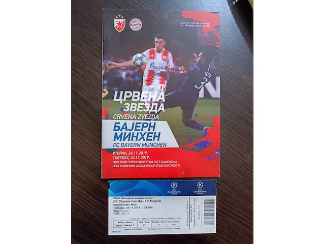 Crvena zvezda-Bajern Minhen 26.11.2019