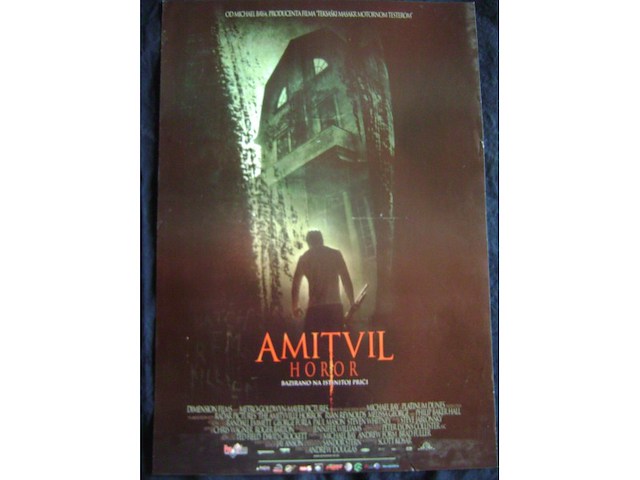 Filmski poster AMITVIL HOROR