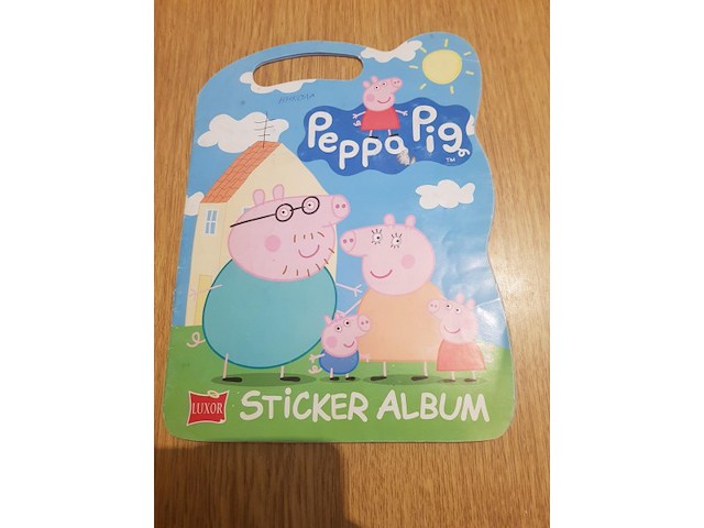 Pun album - Pepa prase prvi (Luxor) Pepa pig,fali 6 kom