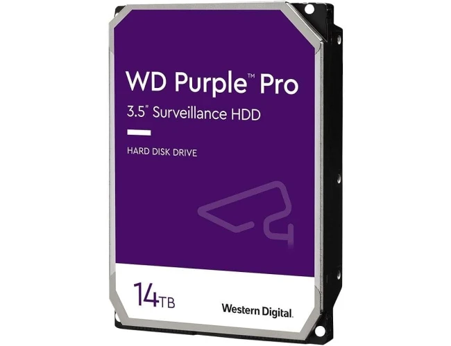 Western Digital 14TB 3.5" SATA III (WD142PURP) 7200rpm Purple Pro hard disk