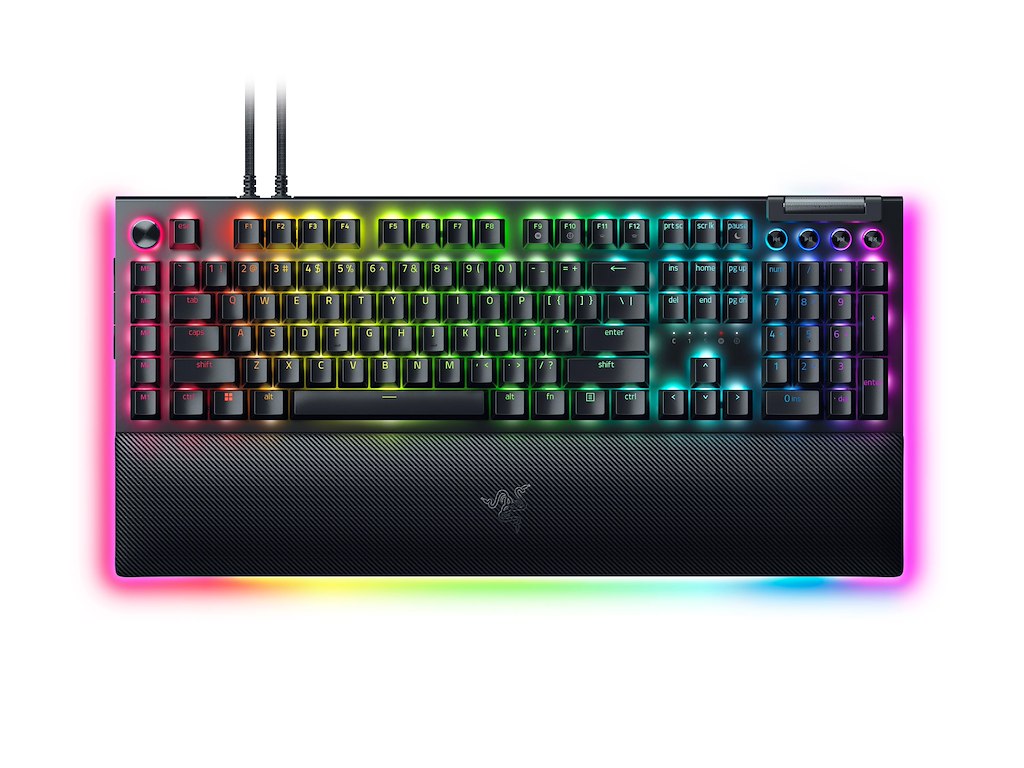 Razer BlackWidow V4 (Green Switch) RGB mehanička gejmerska tastatura crna