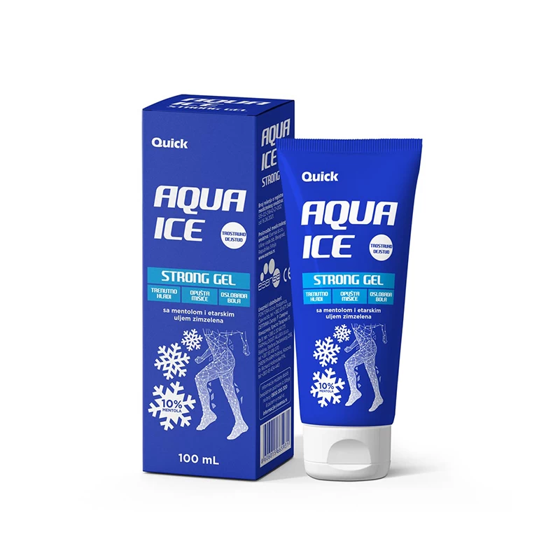 AQUA ICE STRONG 10% gel 100ml Esensa