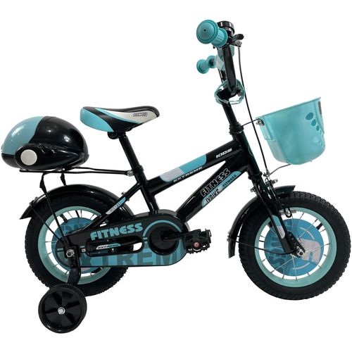 Sporting Machine dečiji bicikl 12" Fitness plavo-crna (SM-12105)