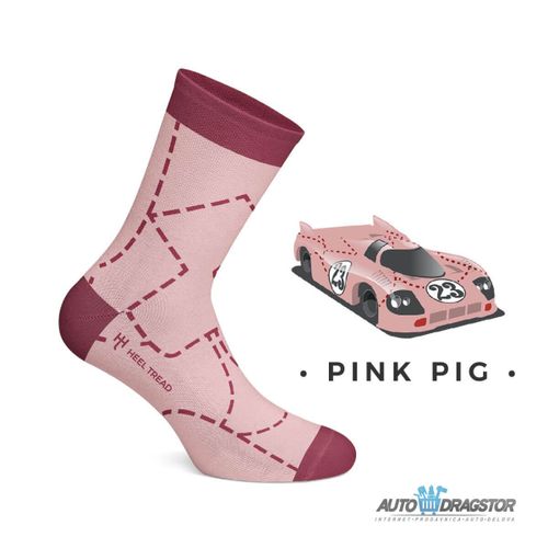 ČARAPE "PORSCHE PINK PIG"VELIČINA L