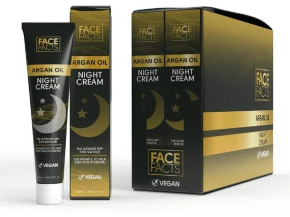 Face Facts Noćna krema sa arganovim uljem 50ml