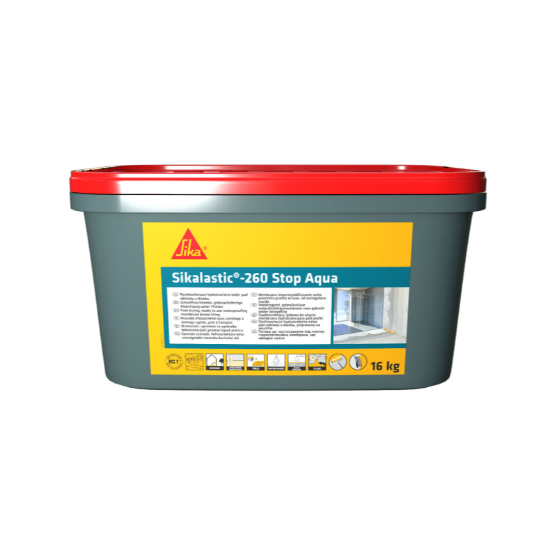 Sikalastic®-260 Stop Aqua Elastični, tečni hidroizolacioni premaz za vlažne prostorije