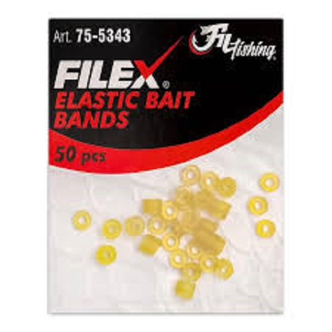 Elastic baits bands Filex 50 kom.