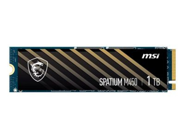 SSD MSI Spatium M450 - 1 TB - M.2 2280 - PCIe 4.0 x4 NVMe