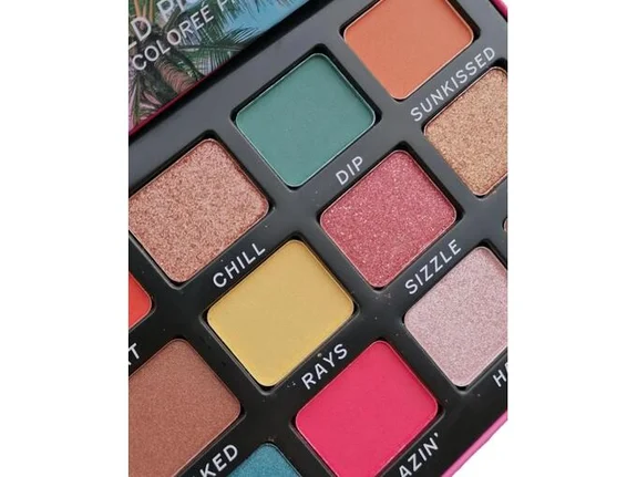 Technic Cosmetics Paleta presovanih pigmenata Summer Vibes