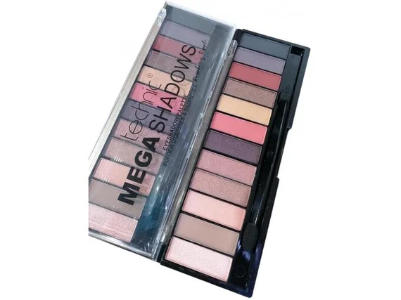 Technic Cosmetics Paleta senki Mega Shadows Raspberry Riple