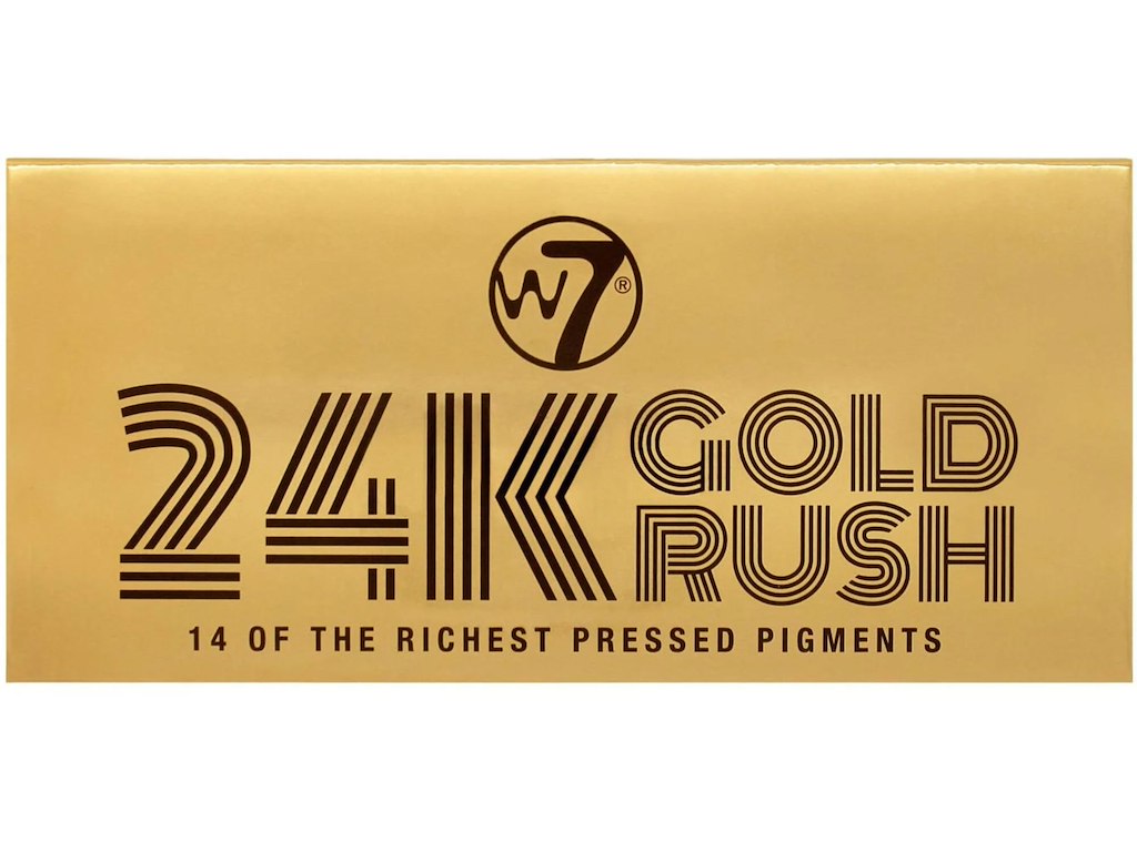 W7 Paleta senki i pigmenata 24K Gold Rush