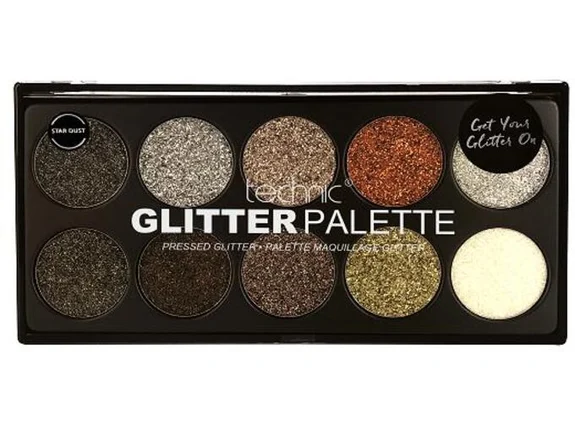 Technic Cosmetics Paleta presovanih glitera - Star Dust