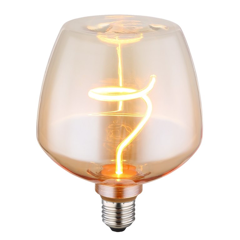 LED SIJALICA GLAS AMBER, 1XE27 LED Globo globo-11539A