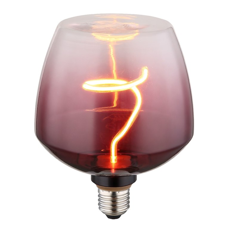 LED SIJALICA GLAS BROMBEERFARBEN, 1XE27 LED Globo globo-11539B