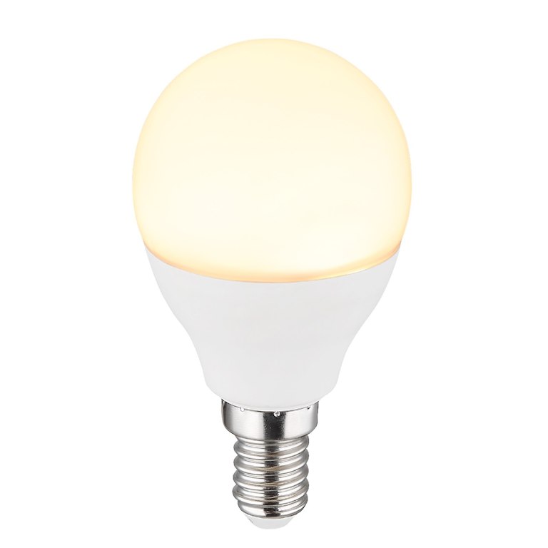 LED SIJALICA PLASTIKA BELA, 1XE14 LED Globo globo-10565DK