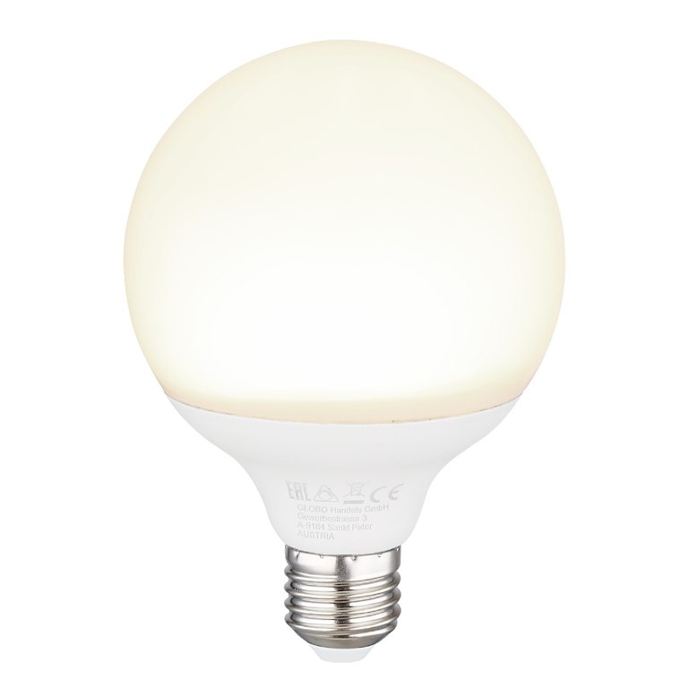 LED SIJALICA PLASTIKA OPAL, 1XE27 LED Globo globo-10799DC