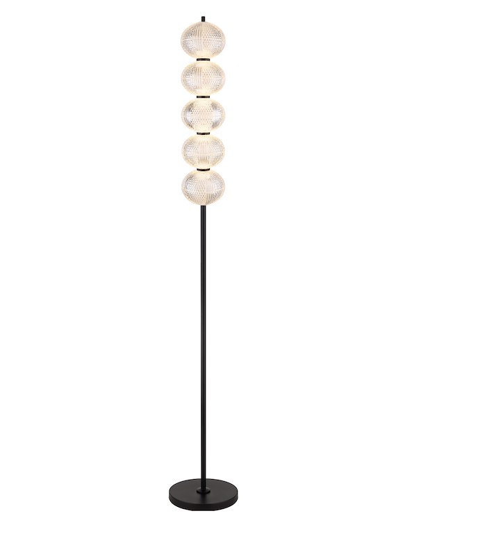 AIDA PODNA LAMPA METAL CRNA MATT, 1XLED Globo-16042S