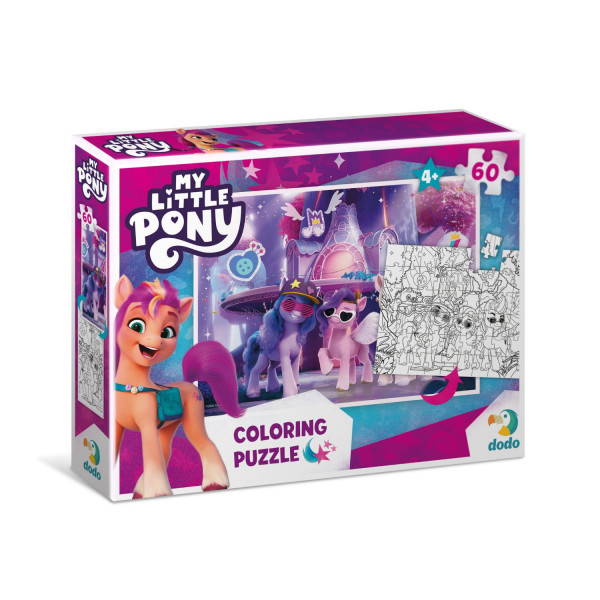 Dodo puzzle 2u1 My Little Pony 60 kom