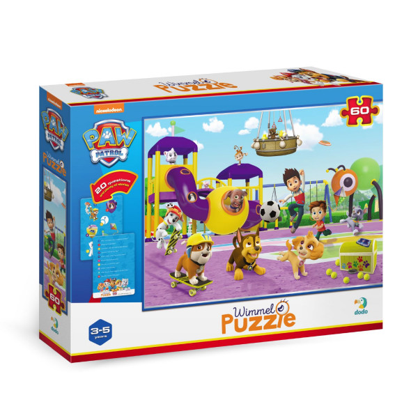 Dodo puzzle Paw Patrol,zabava u parku 60 kom