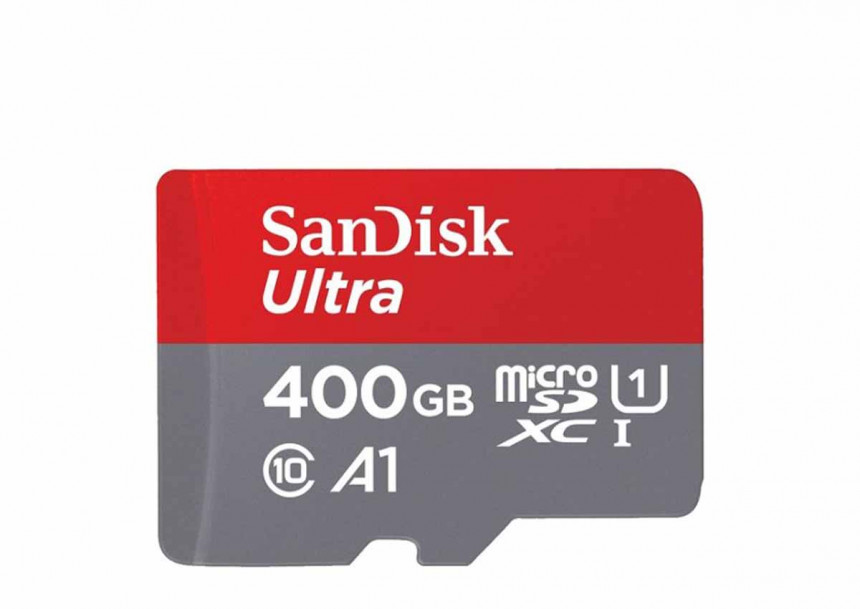 Memorijska kartica SanDisk SDXC 400GB Ultra Mic120MBs A1Class10 UHS I Adap