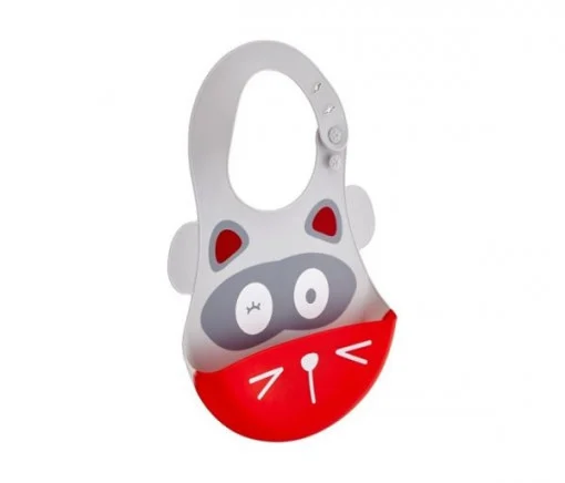 BABYJEM SILIKONSKA PORTIKLA ZA BEBE - GREY