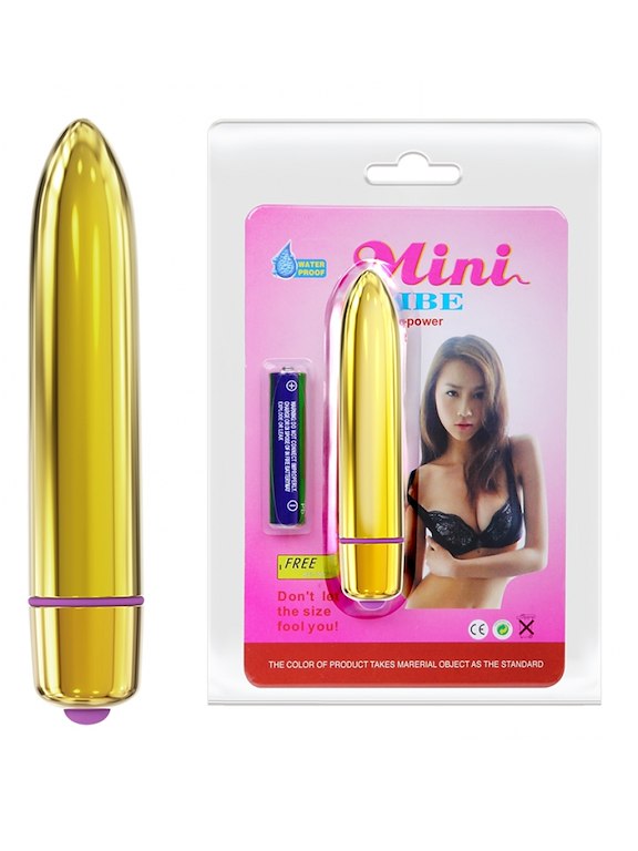 Mili zlatni vibrator BI14233