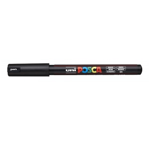 POSCA Marker UNI PC-1MR black