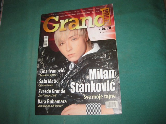 Grand revija br.70 Milan Stanković + poster