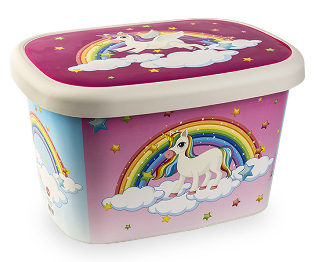 Box deco A Unicorn box 25L