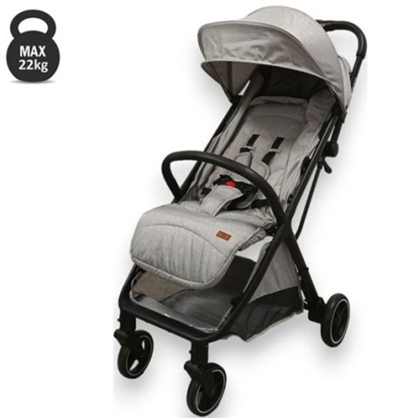 BBo (Baby Bear Origin) kolica za bebe Quick All Grey 517AGREY