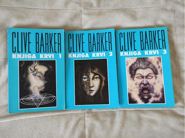 Knjiga krvi 1-3,Clive Barker