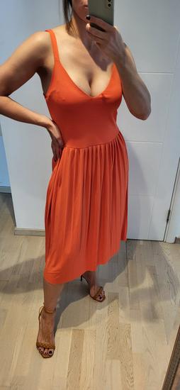 Zara Haljina orange boja