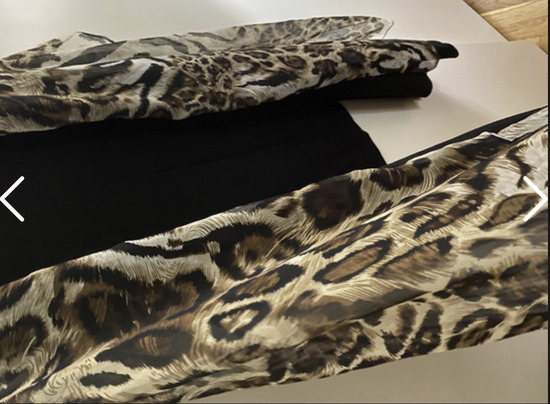 Leopard kardigan