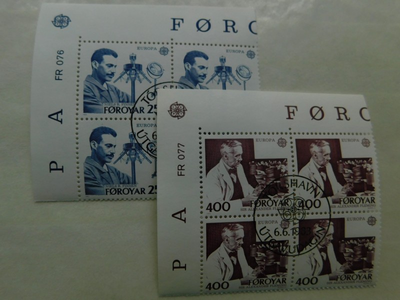 FOROYAR EUROPA 1983 KOMPLET SERIJA