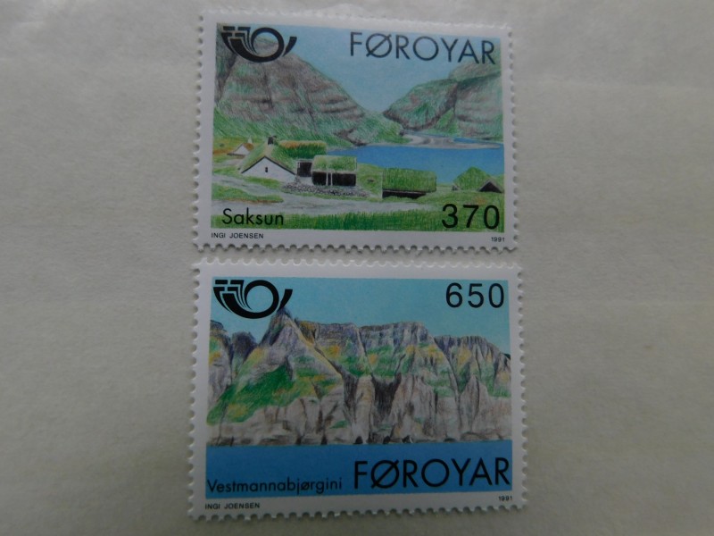 FOROYAR 1991 KOMPLET ČISTA SERIJA