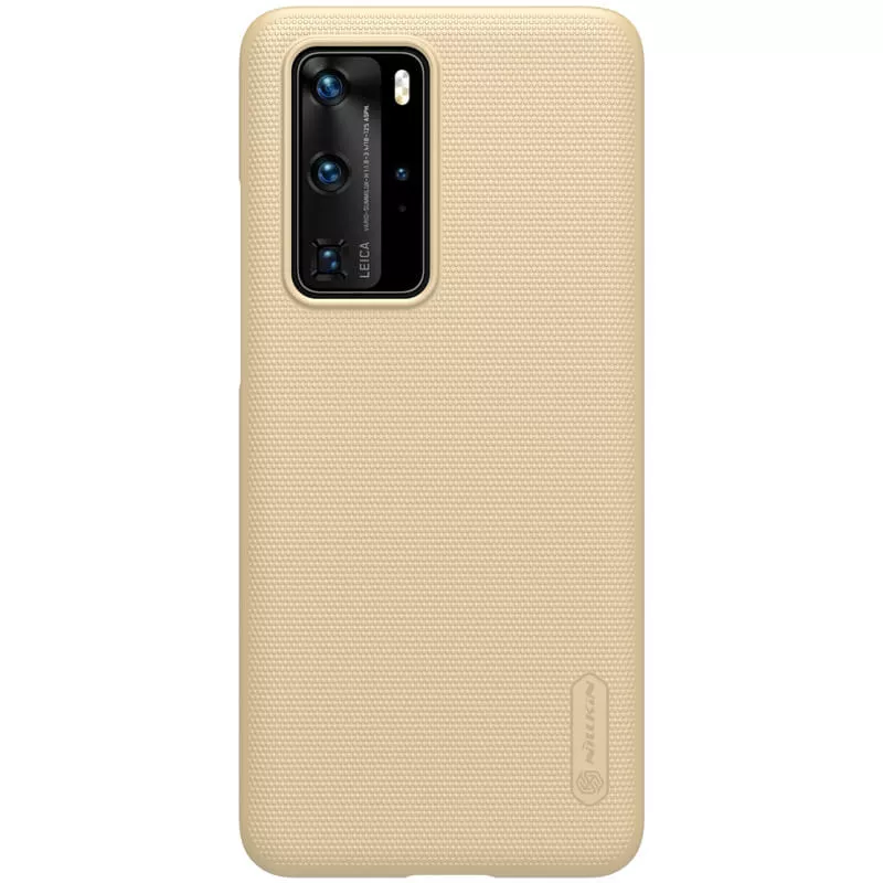 Maskica Nillkin Scrub za Huawei P40 Pro zlatna