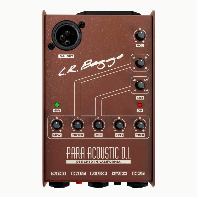 L.R.Baggs Para Acoustic D.I. External parametric 5-band EQ/direct box