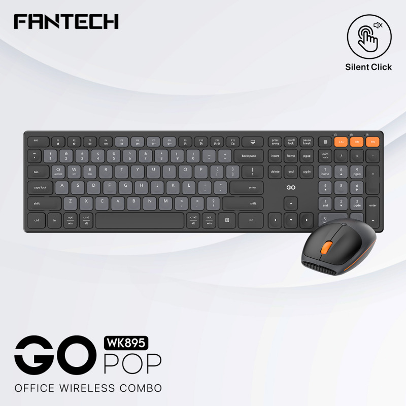 Combo mis tastatura wireless Fantech WK-895 crni