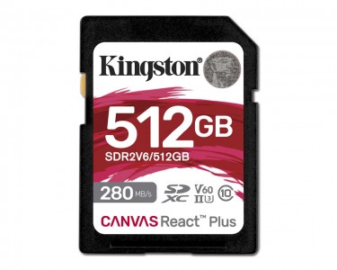 KINGSTON Memorijska kartica SDR2V6/512GB 512GB SDXC UHS-II 280R/150W U3 V60