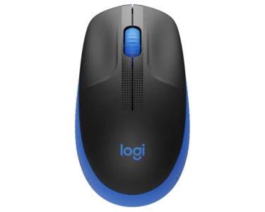 LOGITECH M190 Full-Size Wireless plavi miš