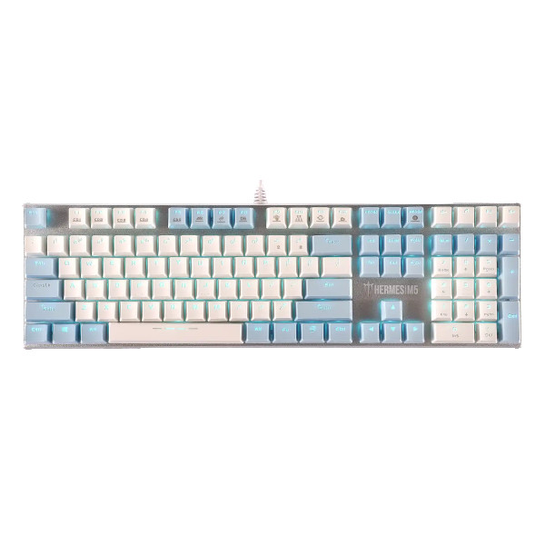 Tastatura Gamdias Hermes M5 mehanička , beloplava