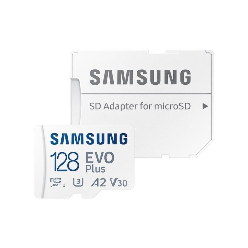 Memorijska kartica EVO PLUS MicroSDXC 128GB class 10 + SD Adapter MB-MC128KA