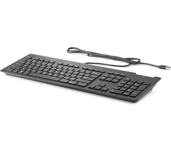 HP - HP ACC Keyboard USB SmartCard Slim, Z9H48AA#ABB