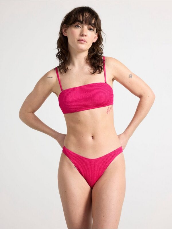 Kupaći kostim donji deo – Brazilian crinkled bikini bottom