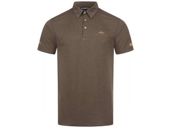 BLASER MAJICA COMPETITION POLO DARK BROWN