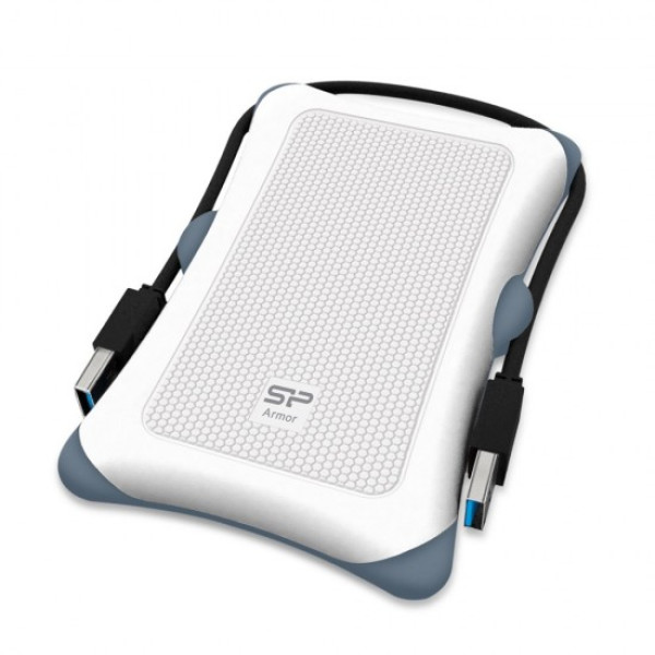 Portable HDD 2TB, Armor A30, USB 3.2 Gen.1, White ( SP020TBPHDA30S3W )