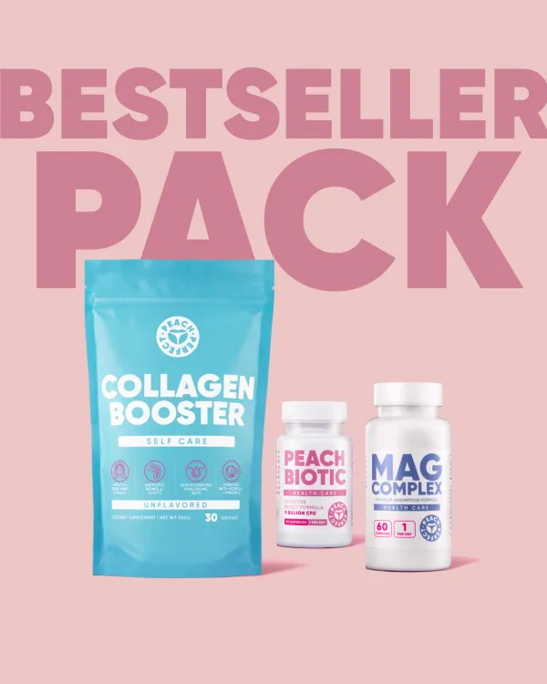 Peachbiotic + Magnesium + Kolagen | BESTSELLER PACK