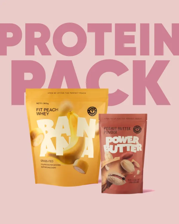 Whey Banana + Kiki puter | PROTEIN PACK