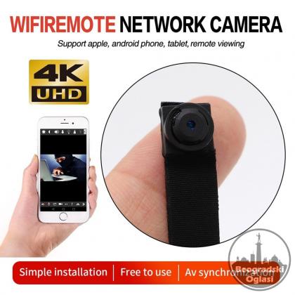 Ultra HD 4K mikro SPY kamera Wi-Fi profi