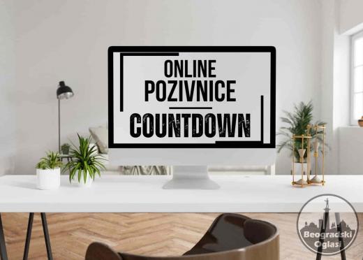 Online Pozivnice CountDown